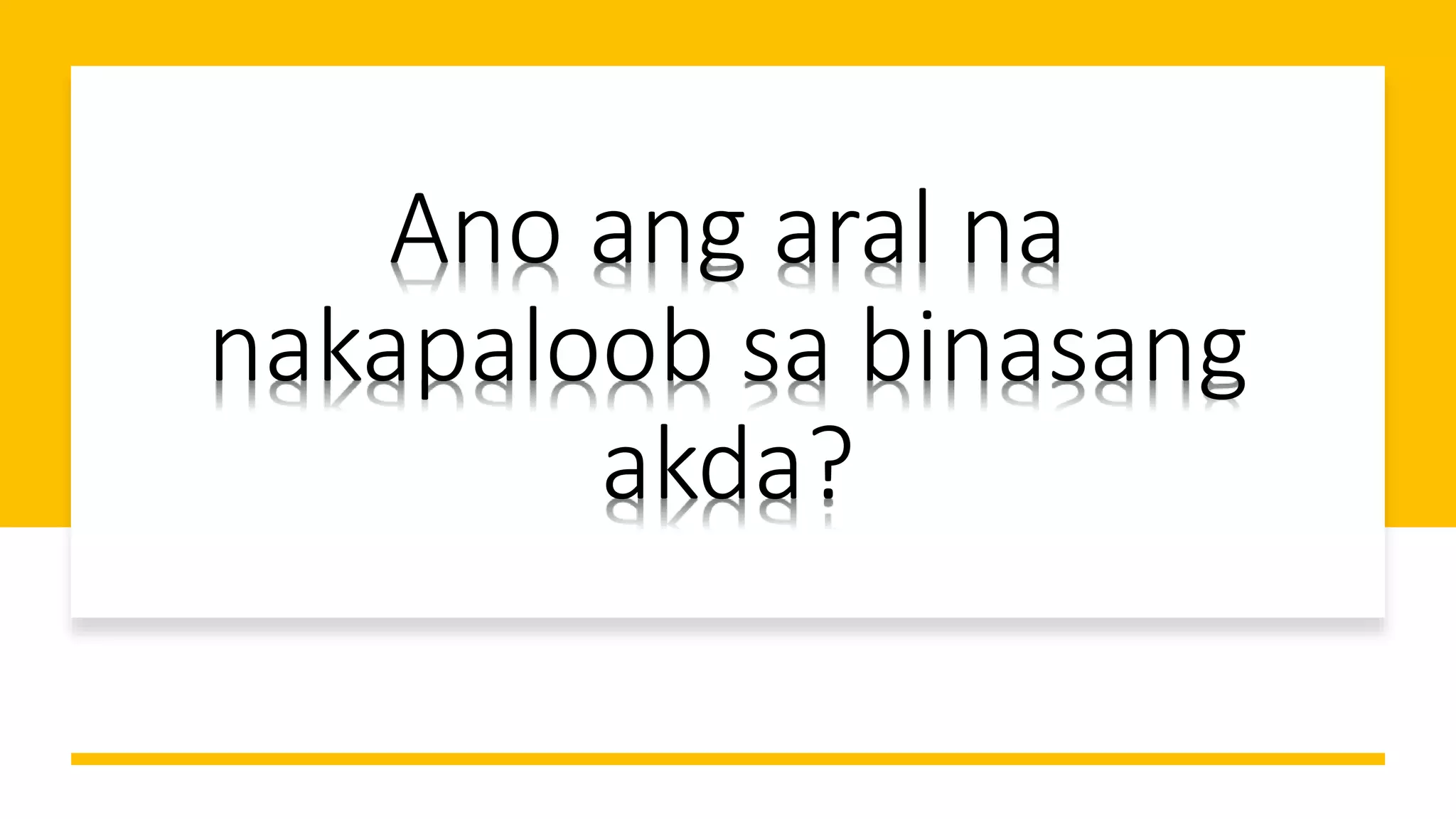 ANG TAGAK AT ANG MGA ISDA.pptx