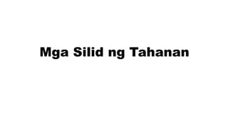Ang Tahanan Ko | PPTX