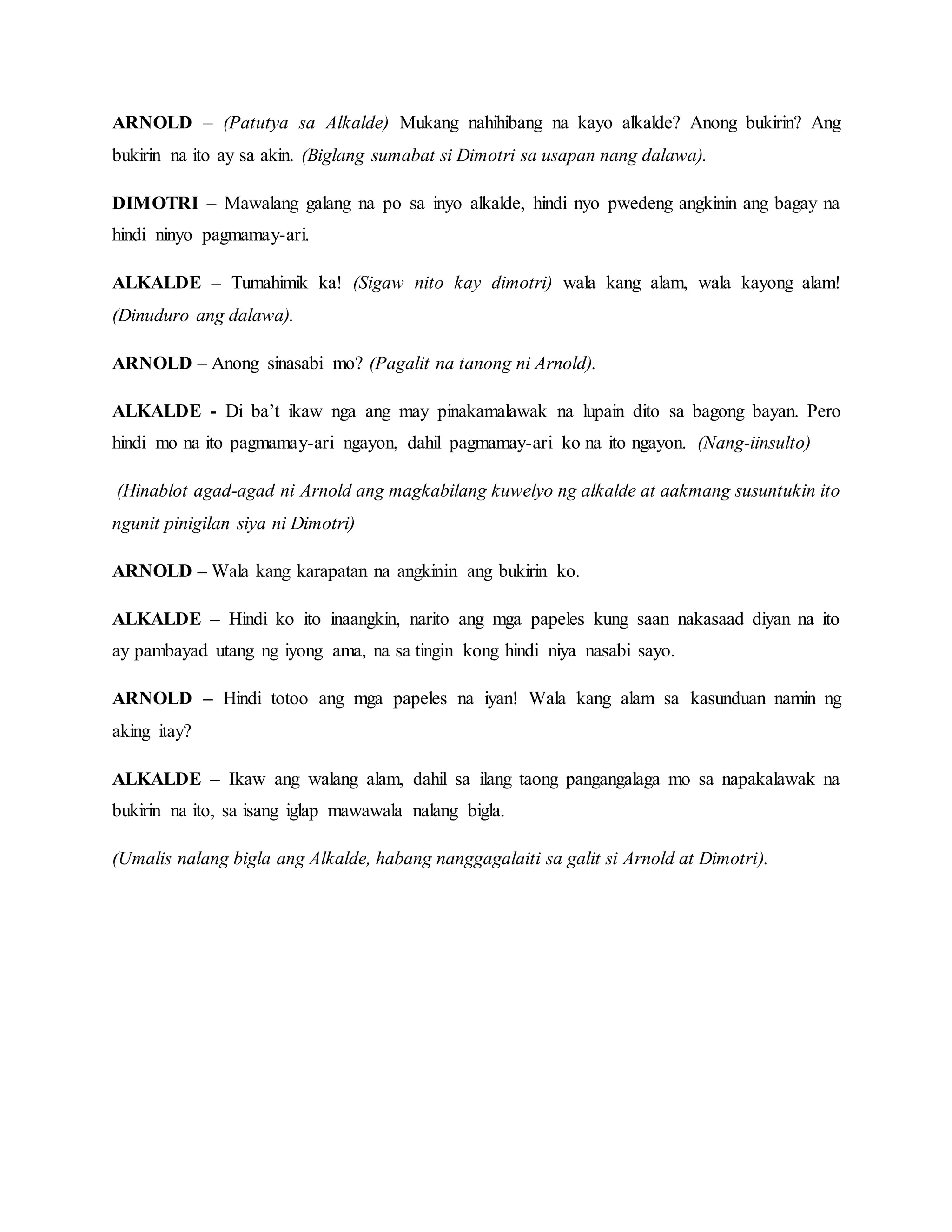 Ang tala | DOCX