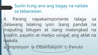 Ang talaarawan o dyornal | PPTX