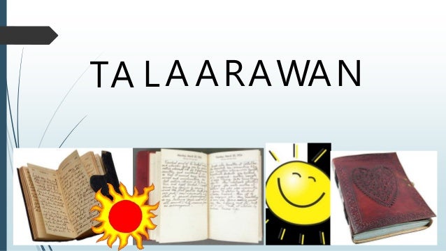 Ang talaarawan o dyornal