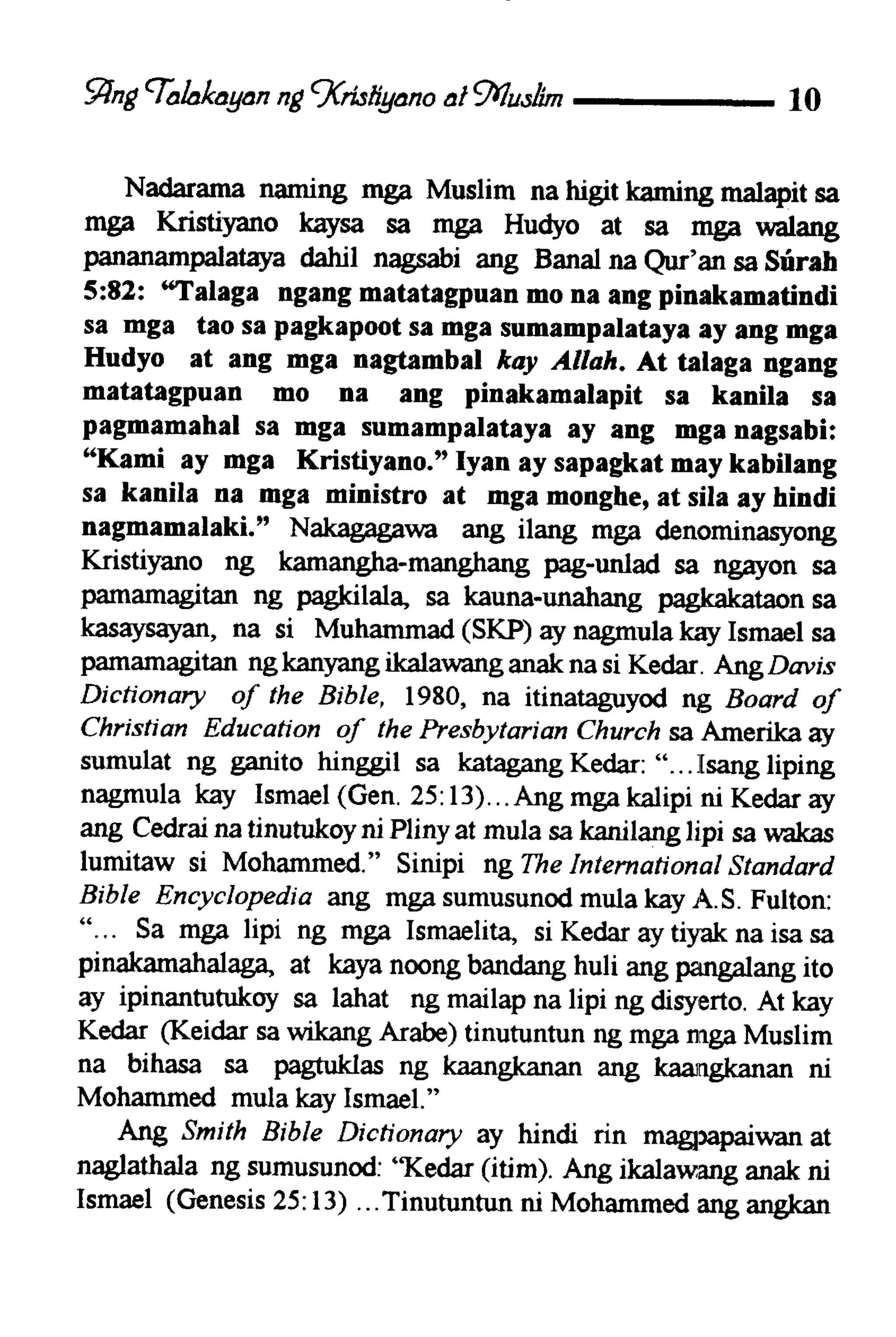 Ang talakayan ng_kristiyano_at_muslim ( www.aboutislam.chat ) | PDF