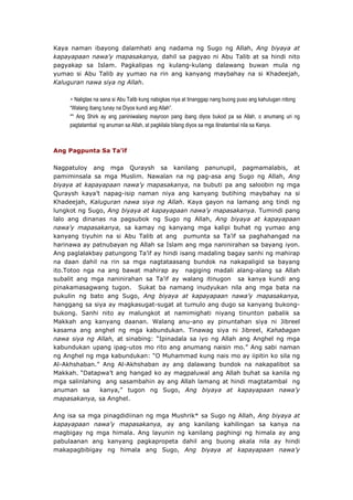 Ang Talambuhay Ng Propeta | PDF