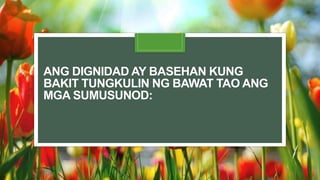 Ang tao | PPTX