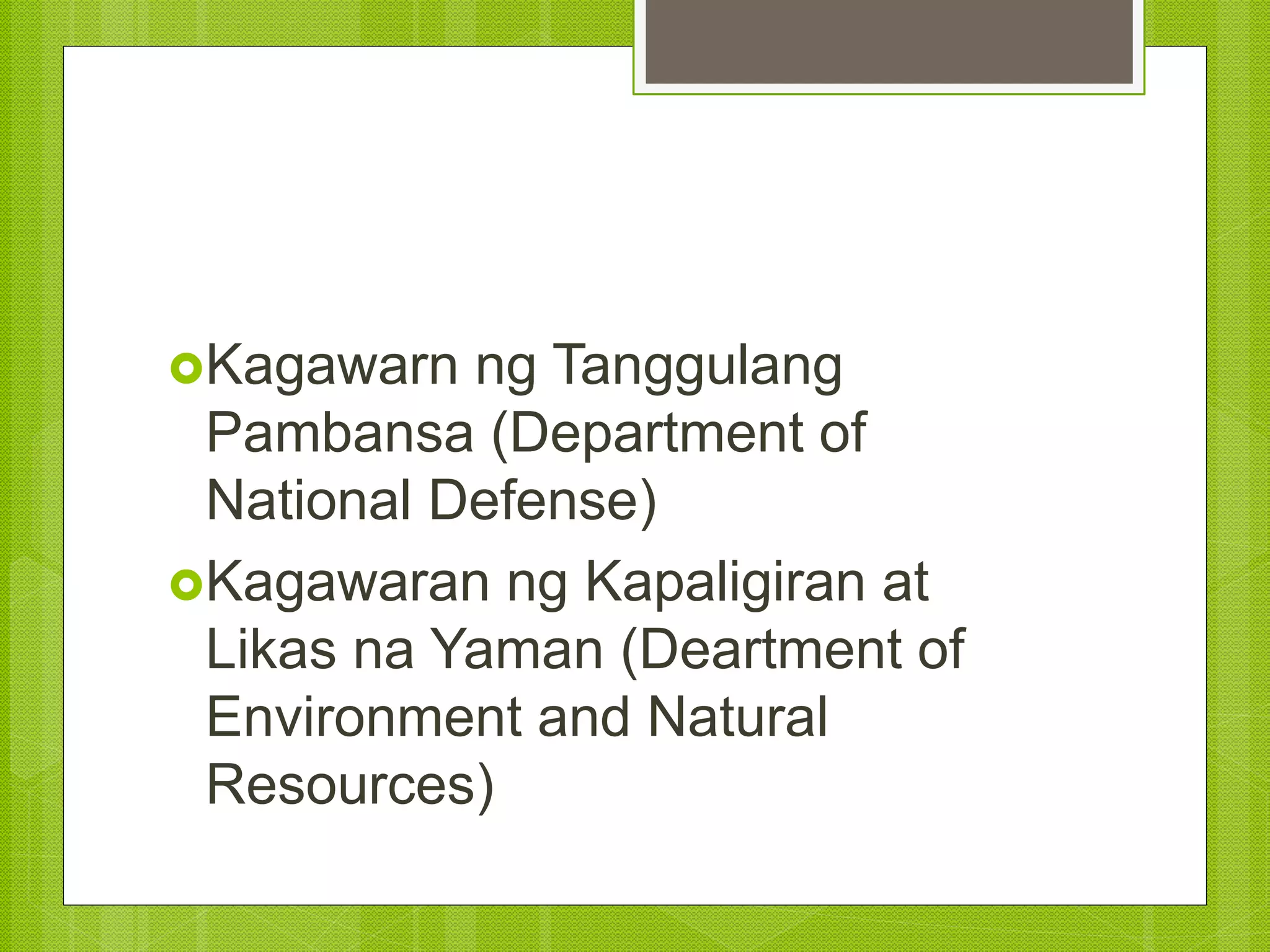 Ang Tatlong Sangay ng Pamahalaan ng Pilipinas | PPTX