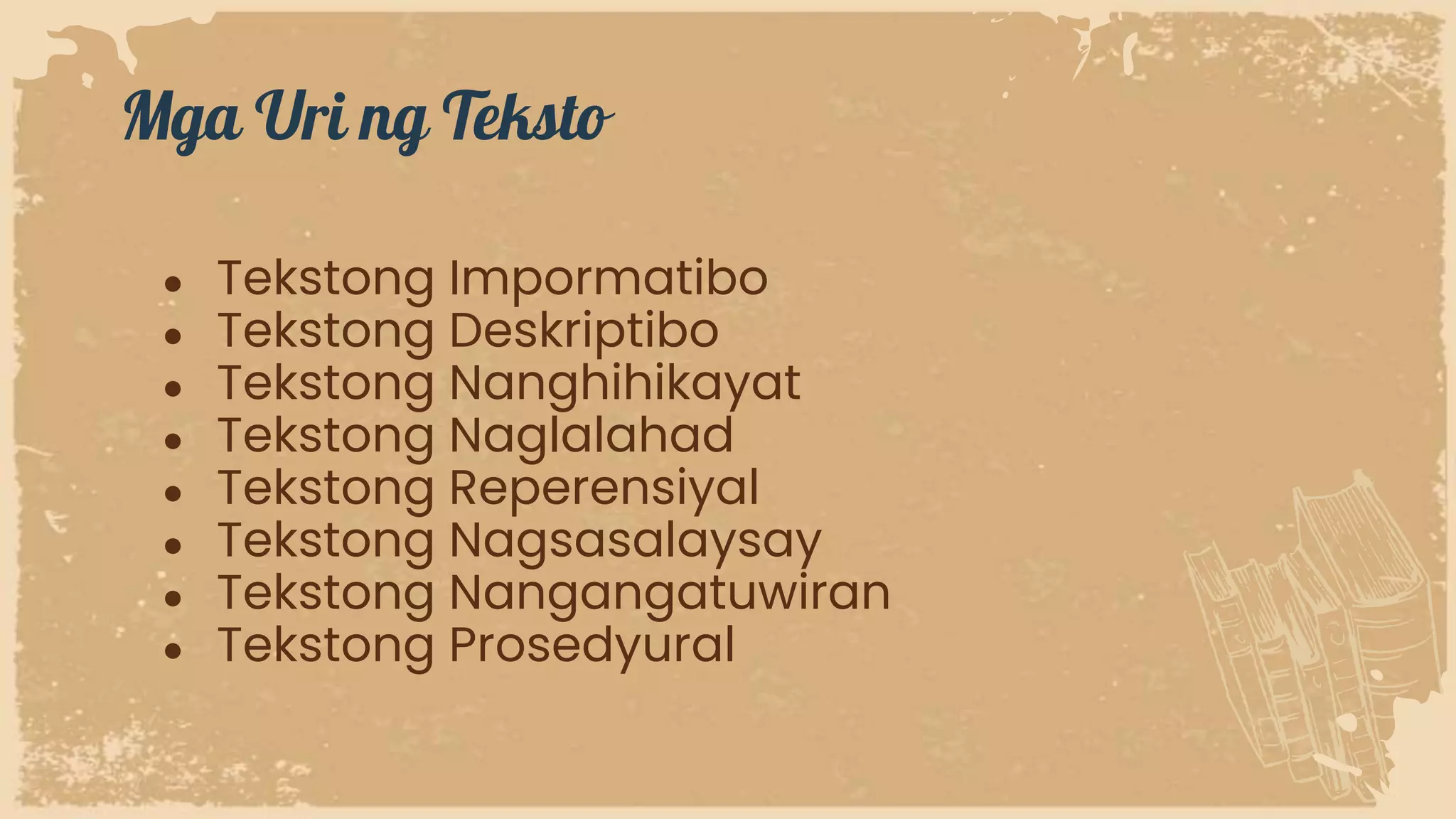 Ang teksto at tekstong importmatibo pagbasa at pagsusuri ng iba't ibang ...