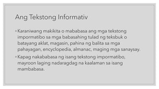Ang tekstong deskriptiv at informativ.pdf
