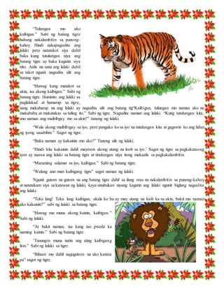Ang Tigre | DOCX