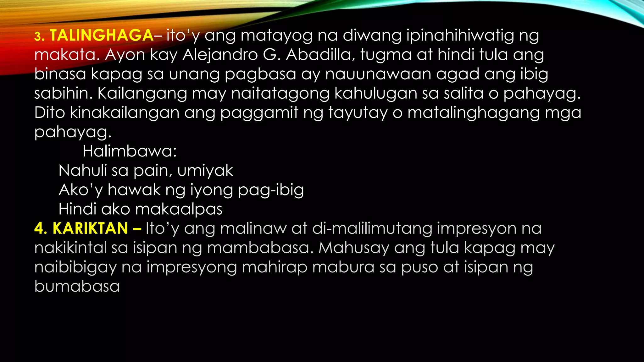 Ang Tinig ng Ligaw na Gansa | PPTX