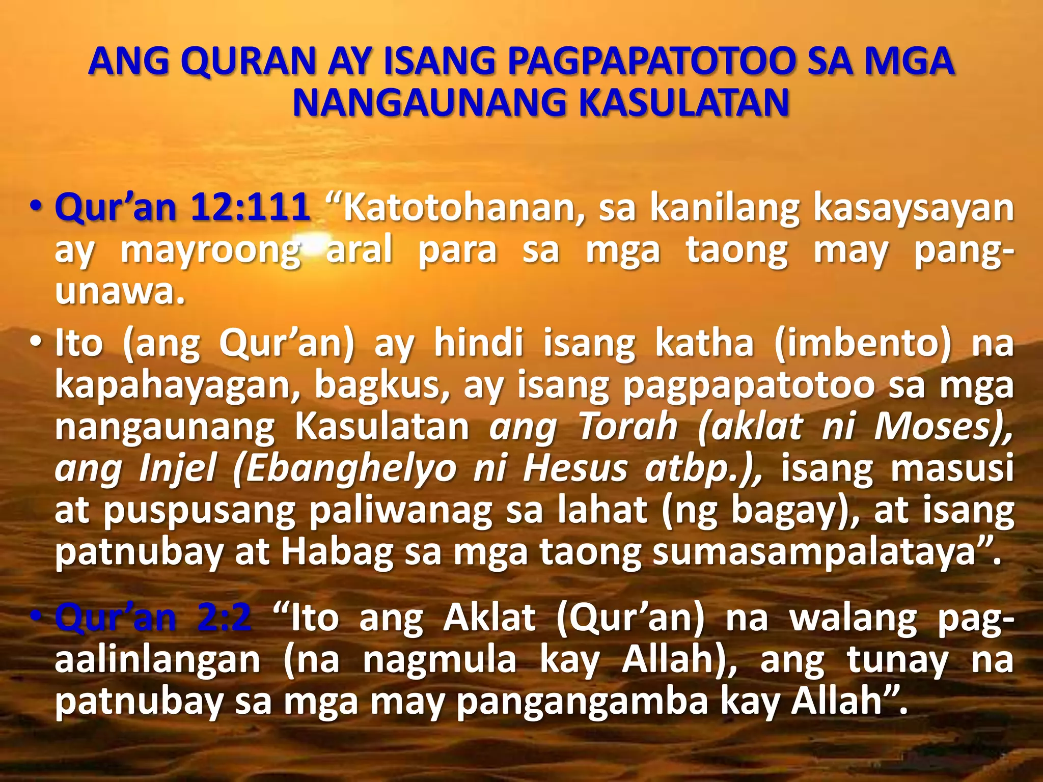 Ang Tunay na Pangalan ng Diyos | PPTX