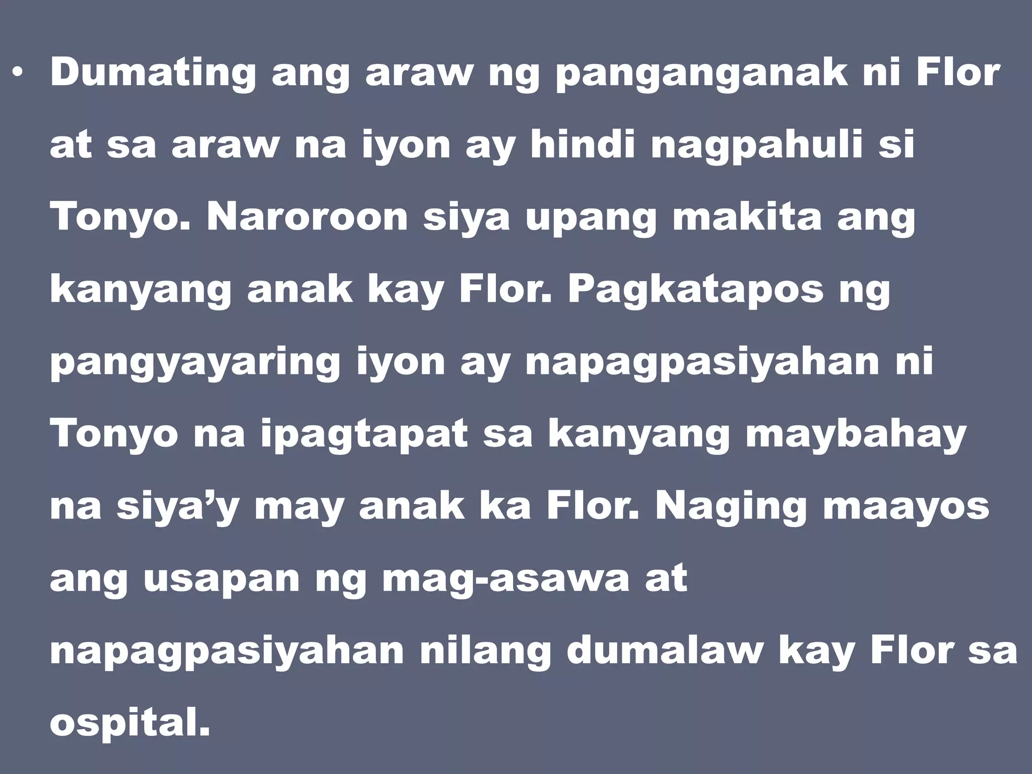Ang tundo man ay may langit din...allysa | PPTX