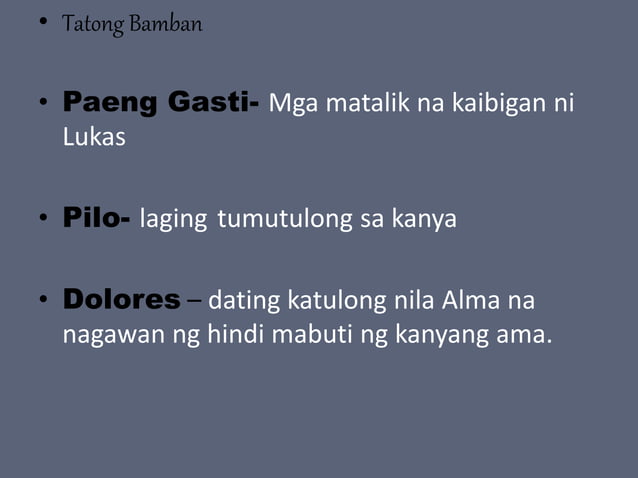 Ang tundo man ay may langit din...allysa | PPTX