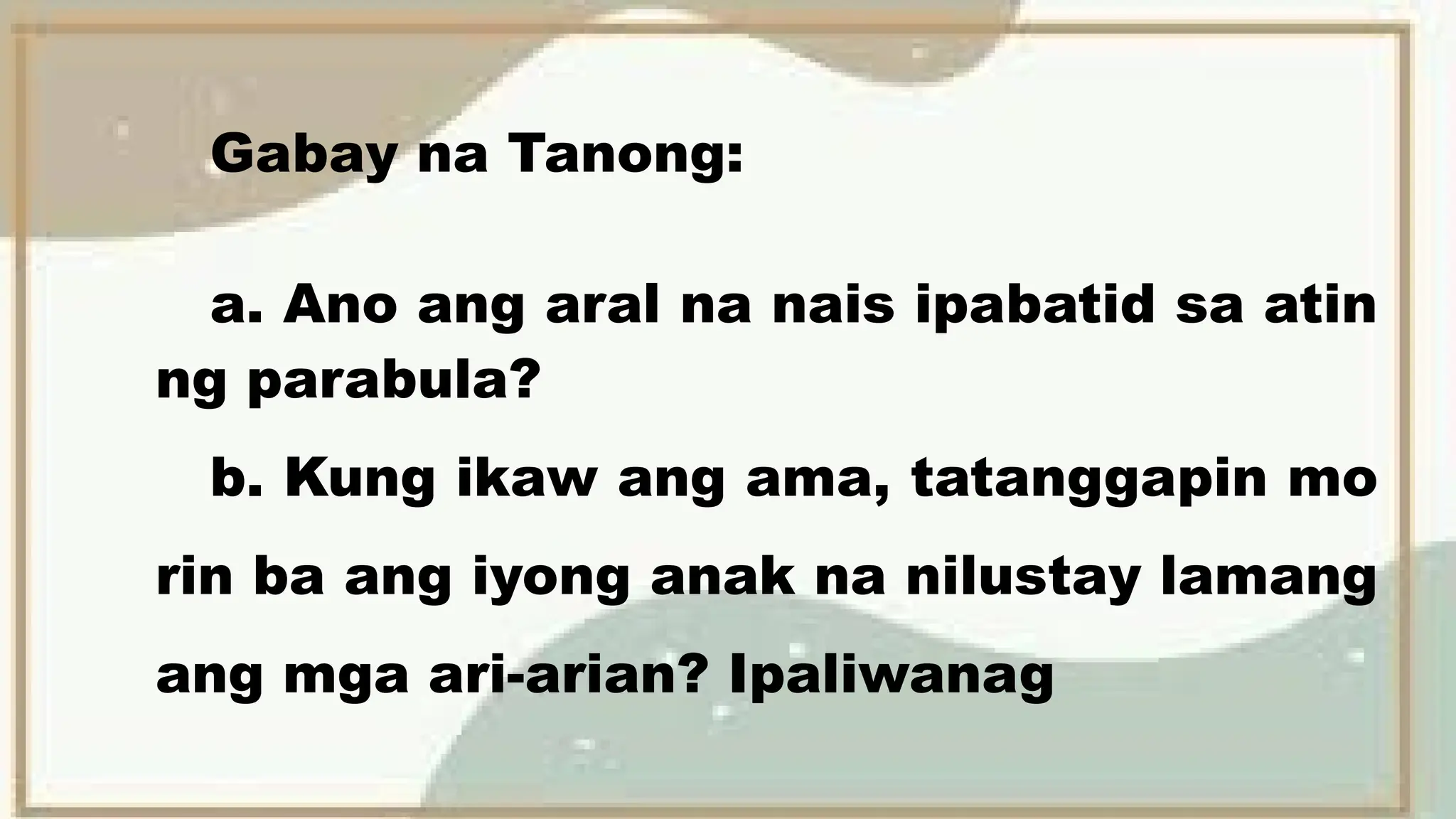 KAGAMITAN SA FILIPINO Ang Tusong Katiwala.pptx