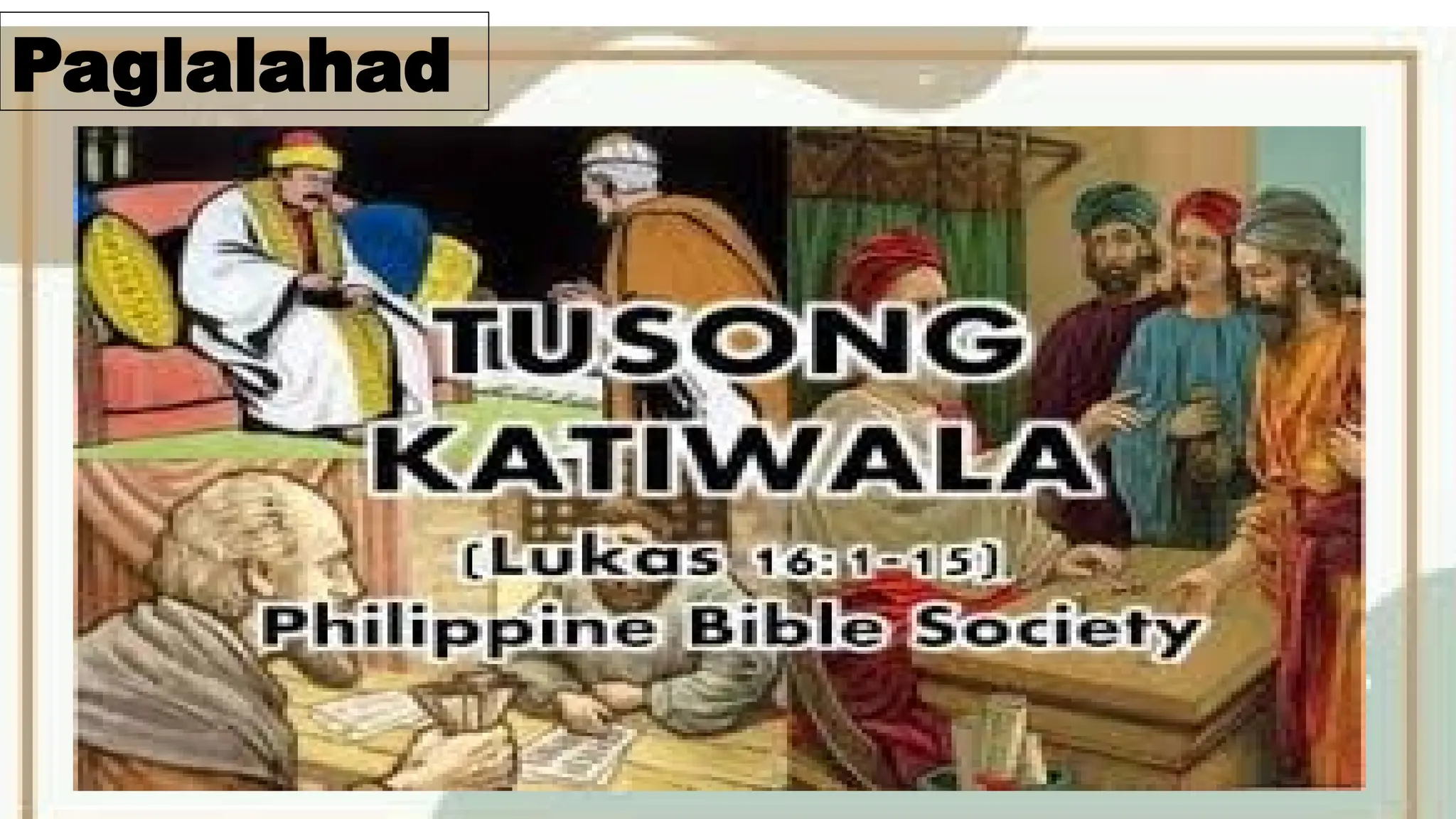 KAGAMITAN SA FILIPINO Ang Tusong Katiwala.pptx