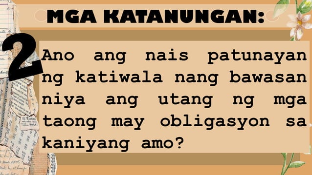 ANG TUSONG KATIWALA..................... | PPTX