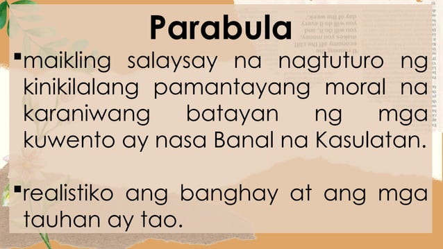 ANG TUSONG KATIWALA..................... | PPTX