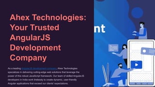AnguarJS Development Services Company.pptx