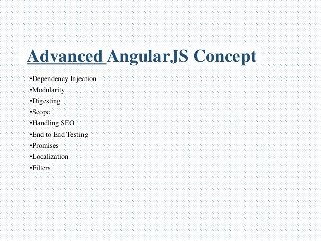 The Basics Angular JS