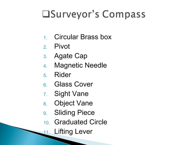 Angular Measurement For Surveying Ppt Geography Science