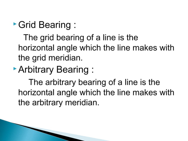 Angular measurement for surveying | PPT | Geography | Science