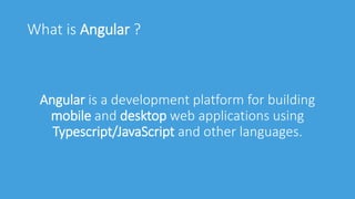 Angular | PPT