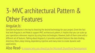 Angular.js vs node.js how are they different | PPT