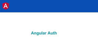 Angular auth with JWT | PPT