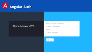 Angular auth with JWT | PPT