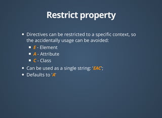 Angular custom directives | PDF