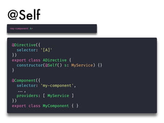 Angular - DI tricks | PDF | Web Development | Internet