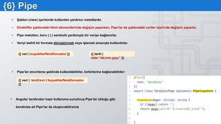 Angular Framework (Tanıtım Sunumu) - 2024 | PPT