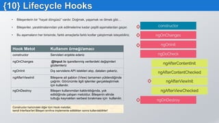 Angular Framework (Tanıtım Sunumu) - 2024 | PPTX