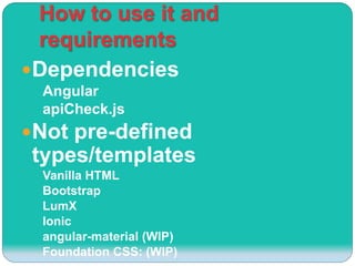 angular-formly presentation | PPT