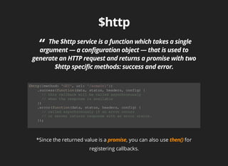 Angular promises and http | PPT