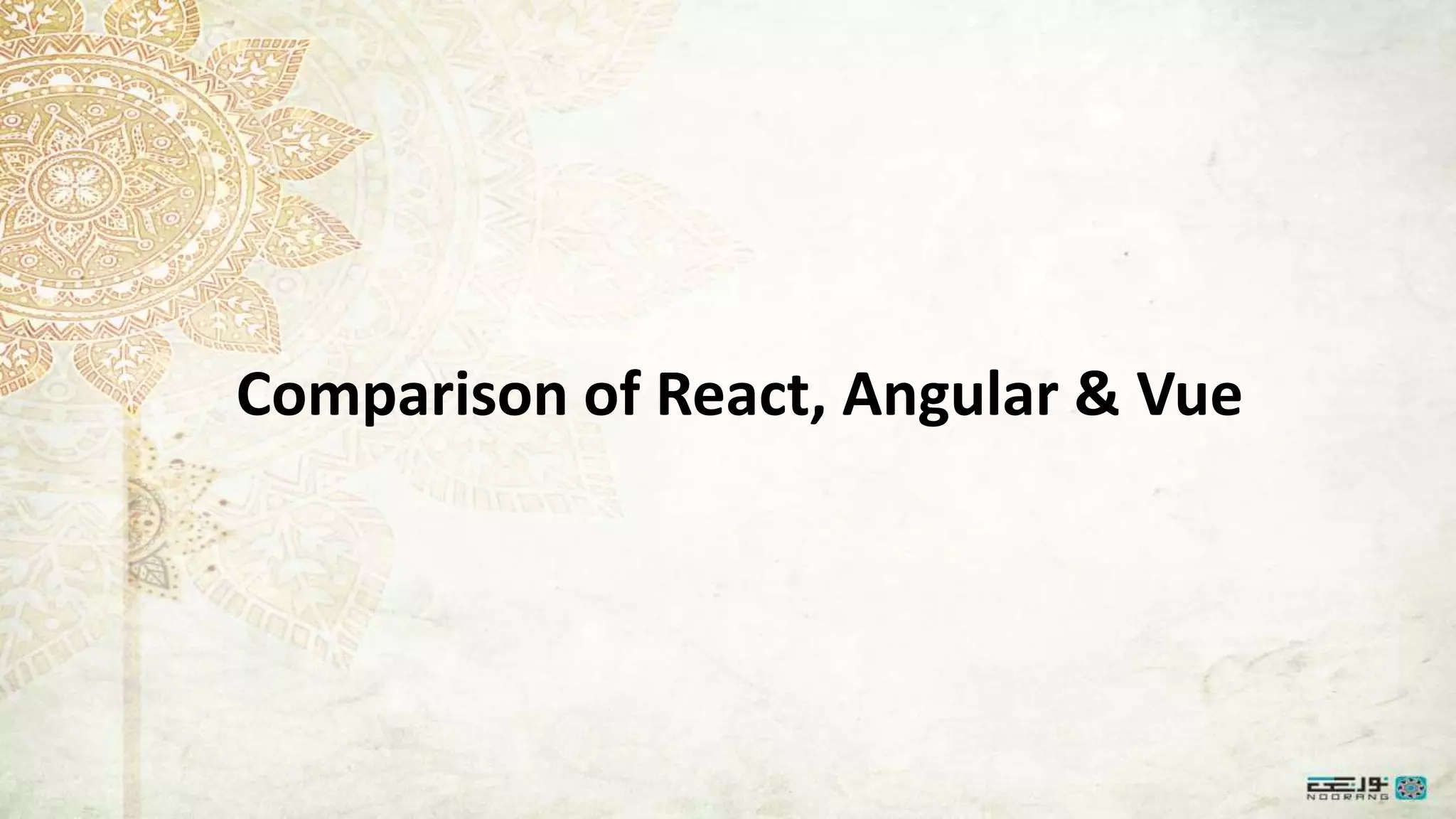 Angular vs React vs Vue | PPT Angular vs React vs Vue | PPT