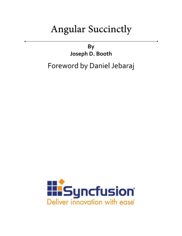 Angular succinctly | PDF