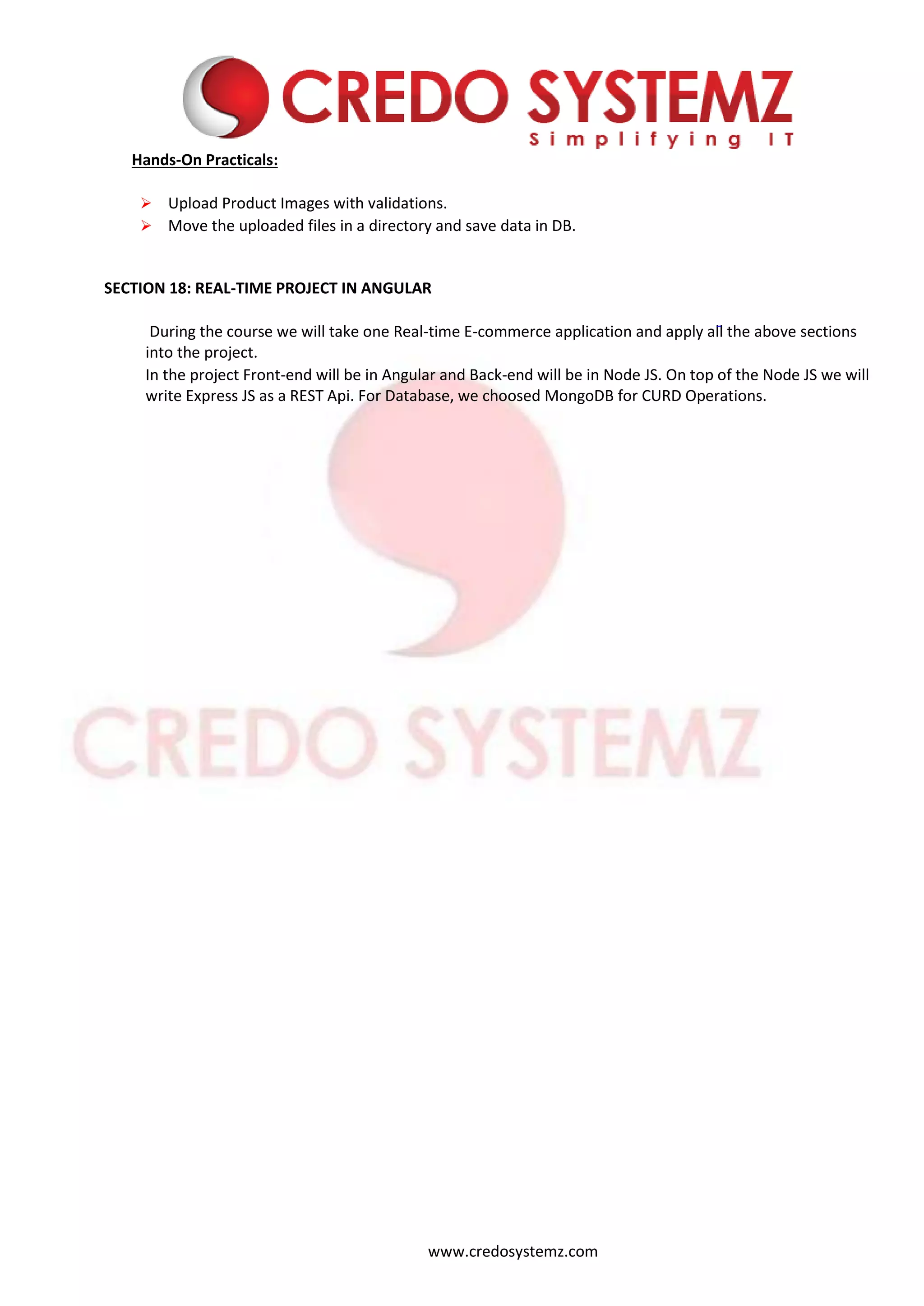 Angular training-course-syllabus | PDF