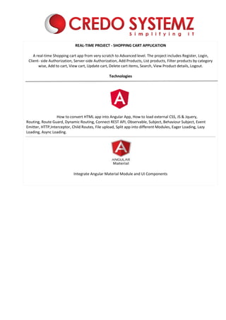 Angular training-course-syllabus | PDF