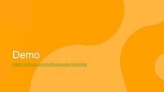 Angular Translate | PPT