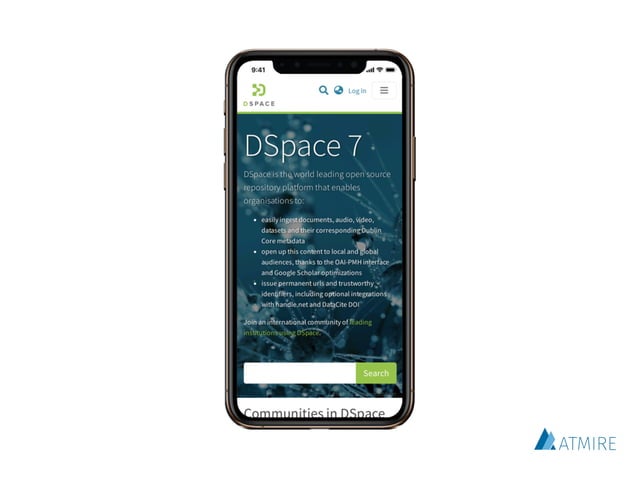 DSpace 7 - The Angular UI from a user’s perspective | PPT
