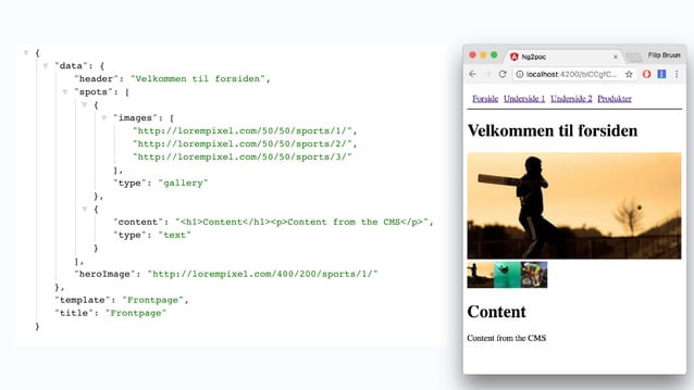 Angular ️ CMS from #AngularUp | PPT