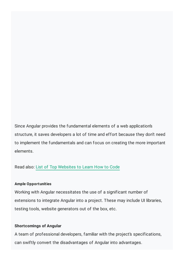 Angular Vs React Making An Informed Decision For Your Web Development Pdf 