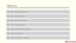 Angular webinar - Credo Systemz | PPT