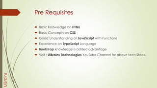 Angular 10 course_content | PPT