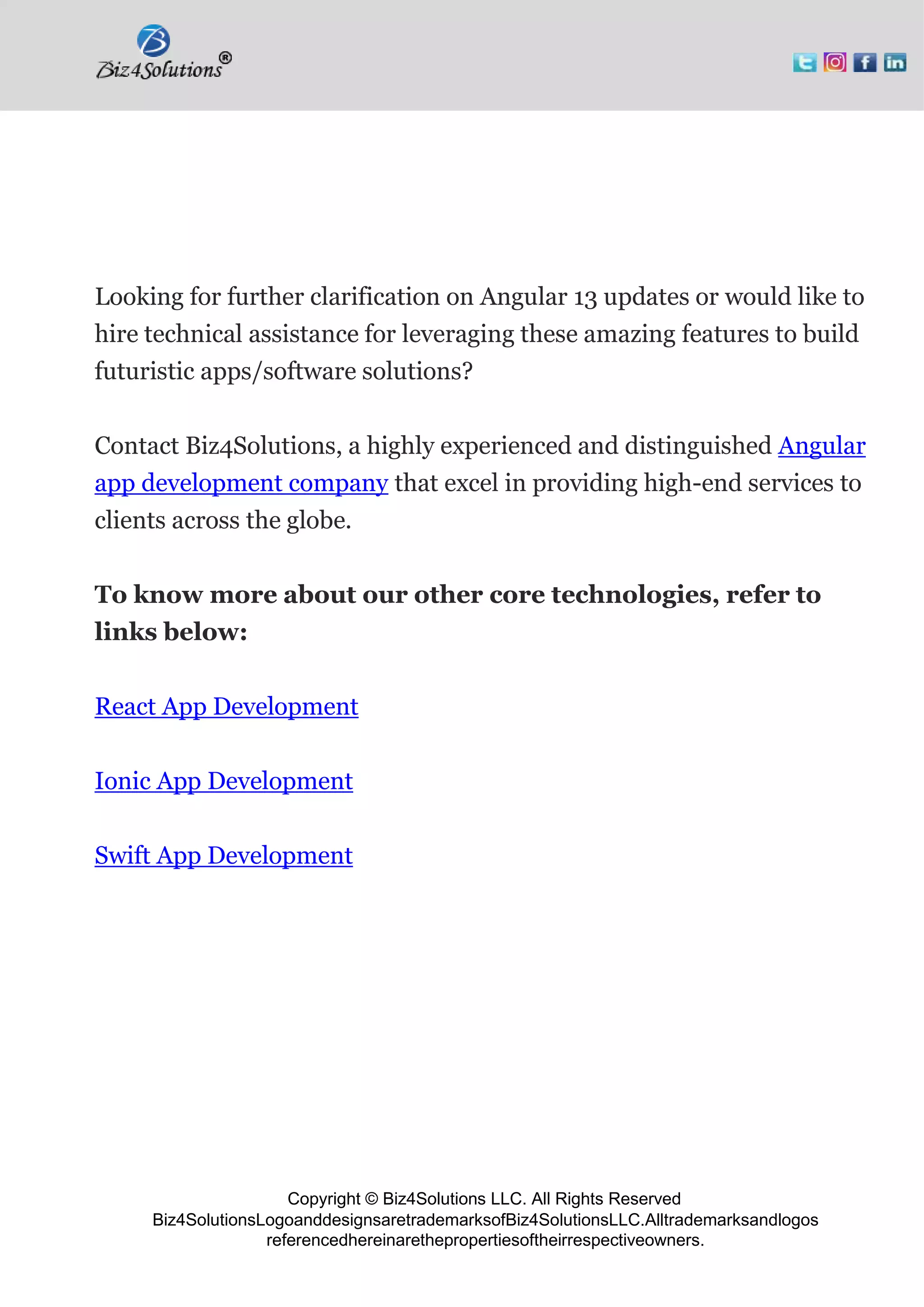 Angular 13 noteworthy add ons, enhancements, and modifications | PDF ...