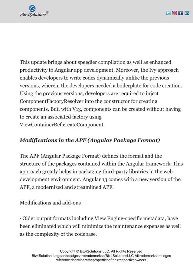 Angular 13 noteworthy add ons, enhancements, and modifications | PDF | Web Development | Internet