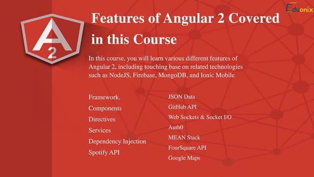 PPT on Angular 2 Development Tutorial | PPT