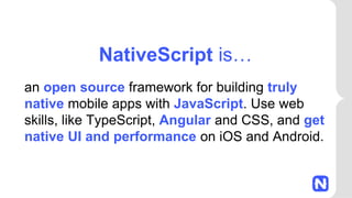 You Know Angular 2, You Know Native Mobile App Development | PPT | Free Download