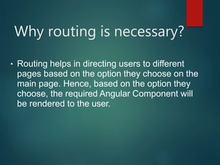 Angular2 routing | PPT