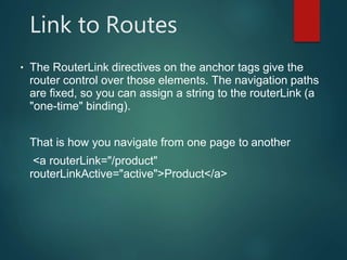 Angular2 routing | PPT